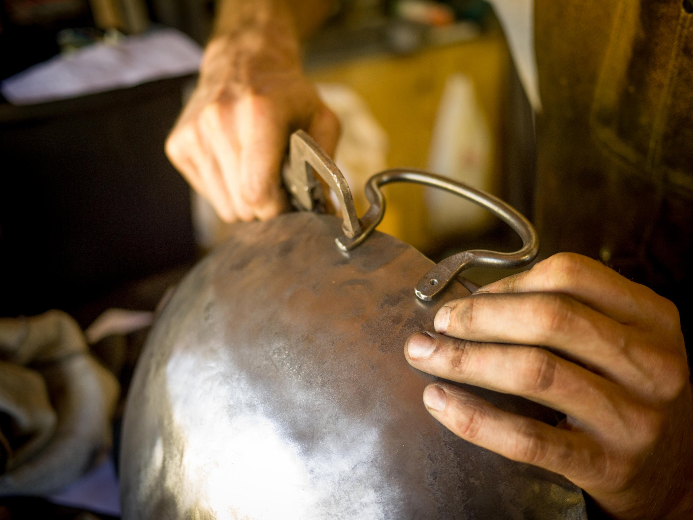 Hand forged from Newquist Forge