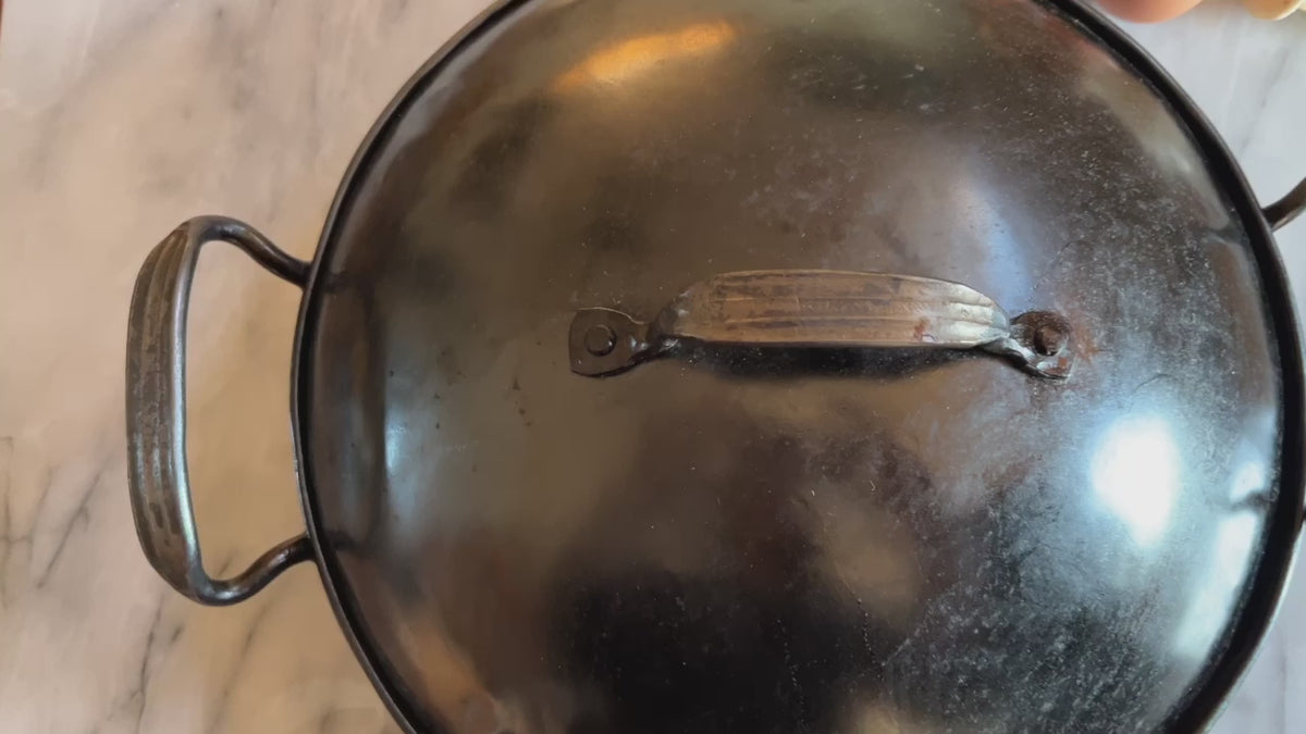 Carbon Steel Pan • Hand Forged Cookware • Newquist Forge