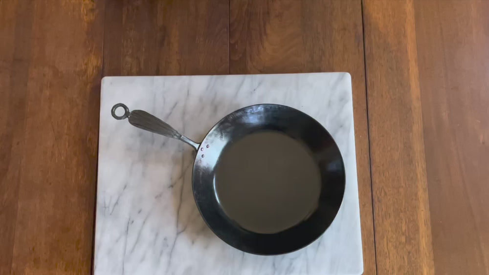 11" Hand Forged Carbon Steel Fry Pan