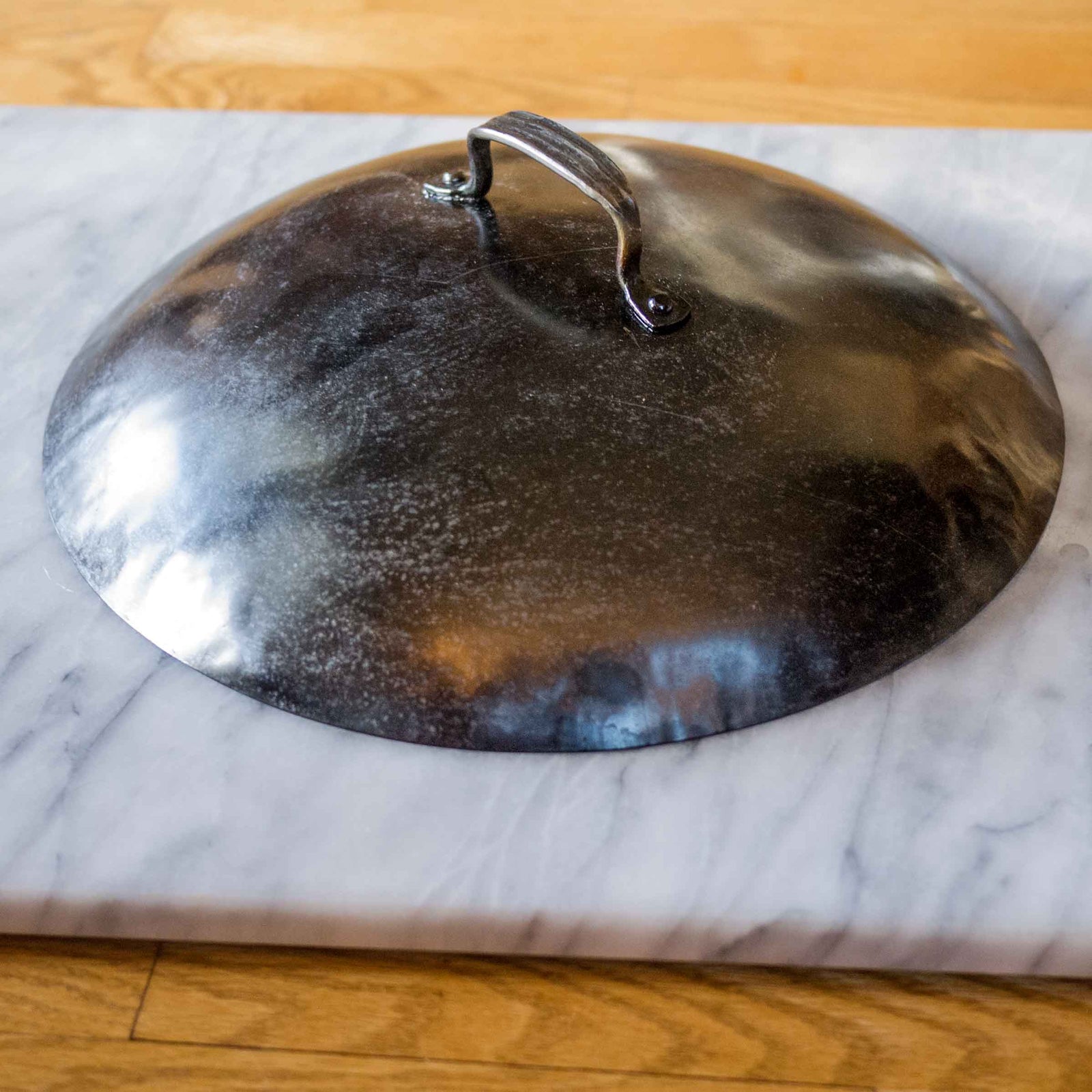Carbon steel lids • Hand Forged Cookware • Newquist Forge