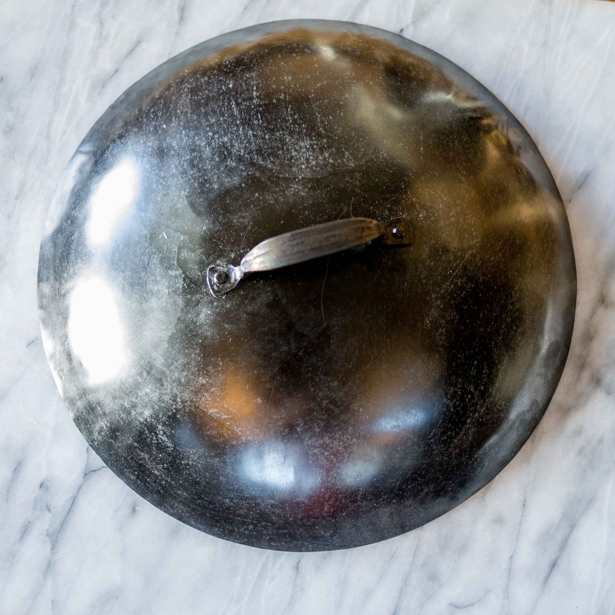 Carbon steel lids • Hand Forged Cookware • Newquist Forge