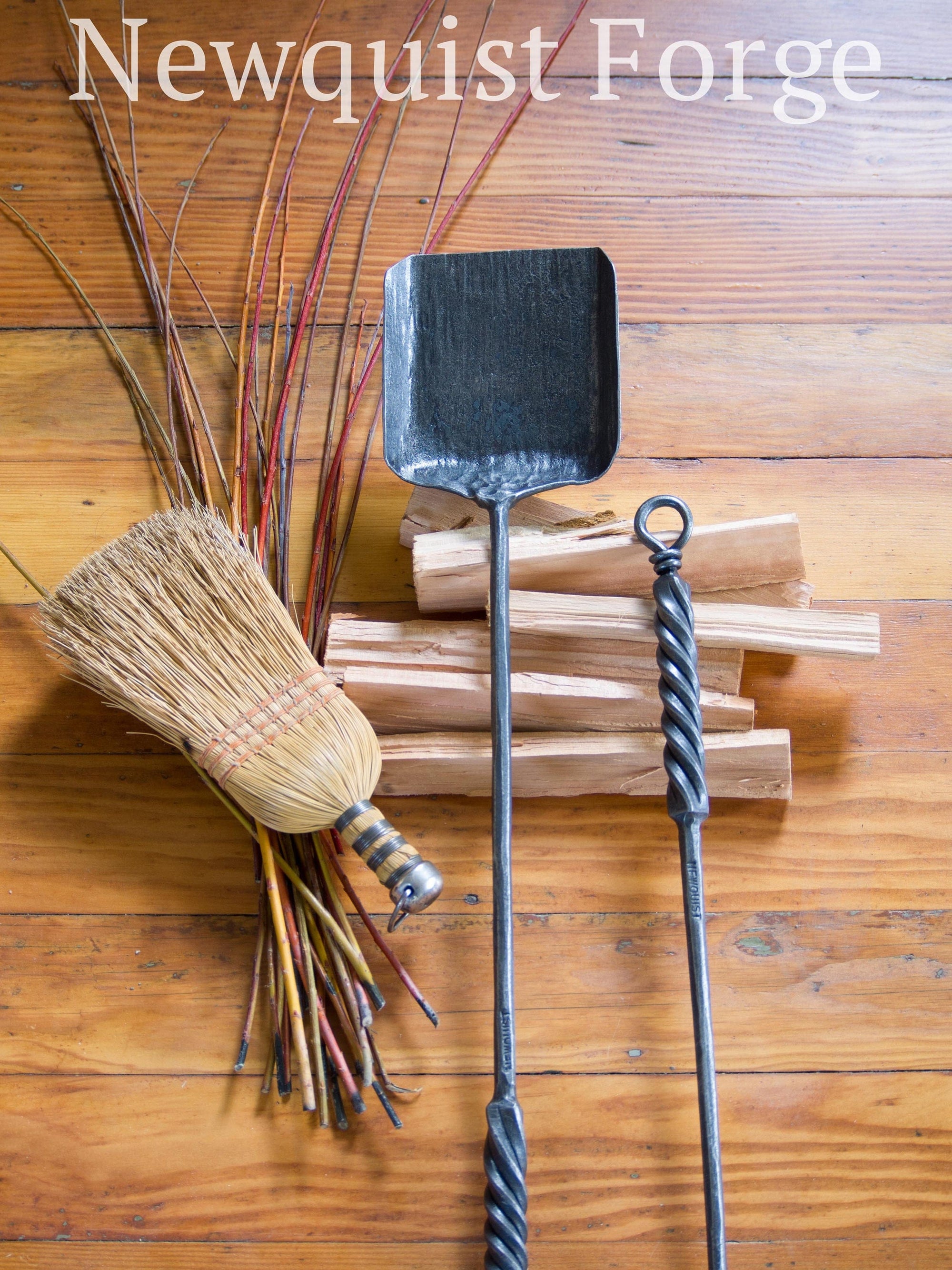 Forged Steel Fireplace Shovel